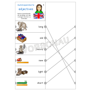 Opposites Adjectives Opposite Adjectives Bingo Card