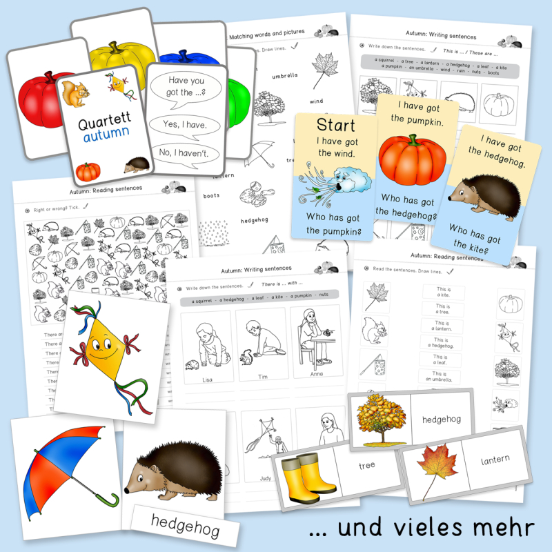 Englischmaterialien: autumn (Herbst)