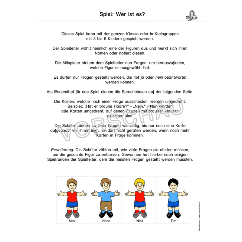 Unterrichtsmaterial für DaF/DaZ zum Thema "Kleidung"