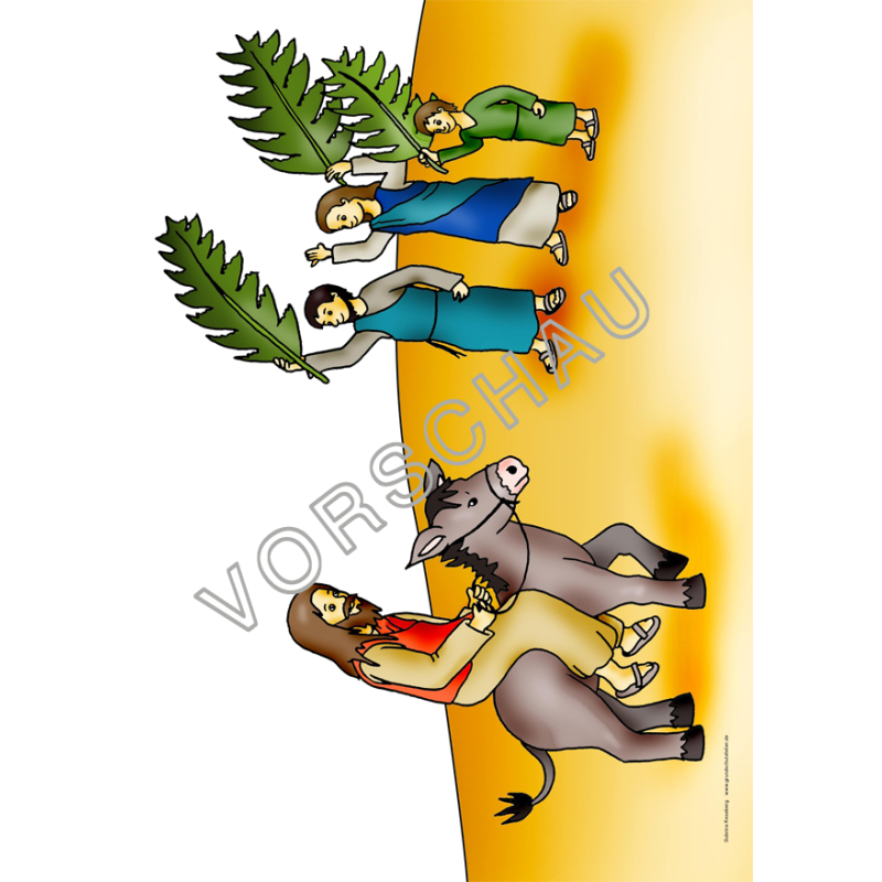 Die Ostergeschichte/Ostern (Bildkarten und Unterrichtsmaterial)