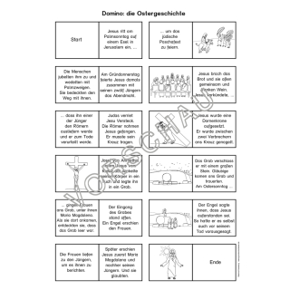 Die Ostergeschichte/Ostern (Bildkarten und Unterrichtsmaterial)