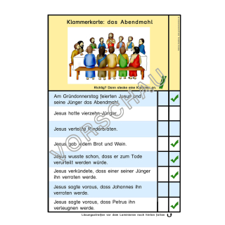 Die Ostergeschichte/Ostern (Bildkarten und Unterrichtsmaterial)