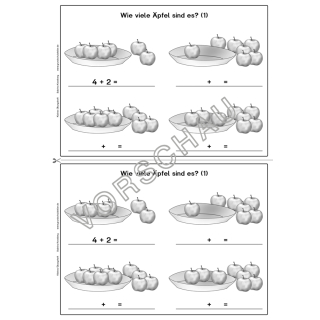 Übungsheft: Addition bis 10 (Klasse 1)