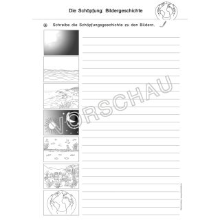 Die Schöpfung (Bildkarten und Unterrichtsmaterial)