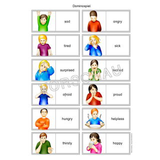 Englischmaterialien: feelings (Gefühle)