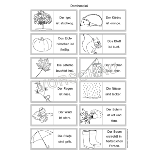 DaF/DaZ-Lernmaterialien: Herbst