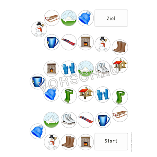 DaF/DaZ-Lernmaterialien: Winter