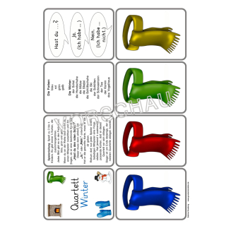 DaF/DaZ-Lernmaterialien: Winter