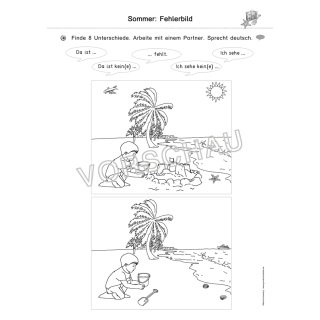 DaF-Materialien: Sommer/Ferien