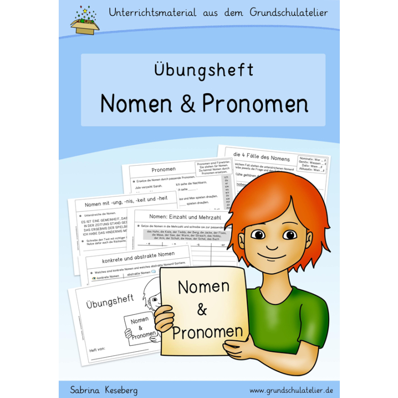 Übungsheft: Nomen kennenlernen (Klasse 2, Deutsch)
