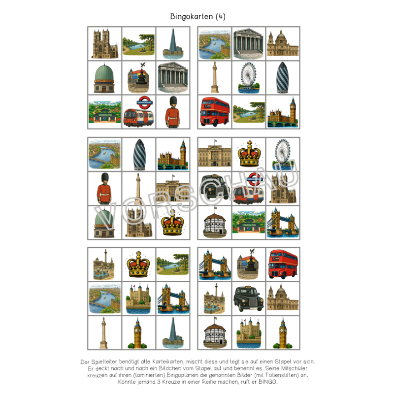 englischmaterialien-london-sights