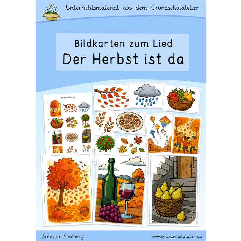 Lesespiel für den Herbst (Ich habe ... Wer hat ...)