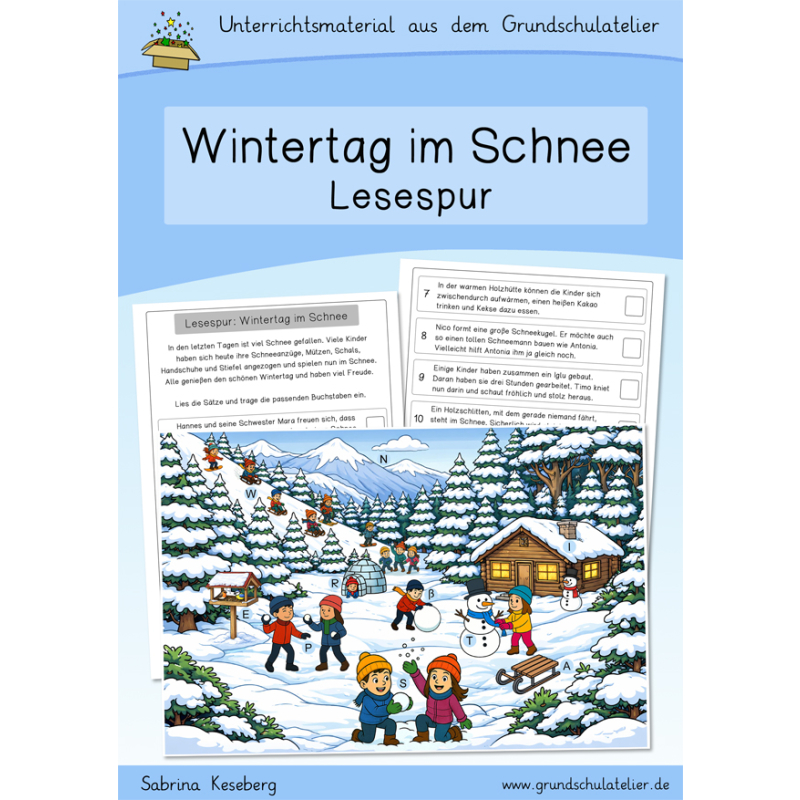 Grundschulatelier: Arbeitsblätter/Unterrichtsmaterial für die Grundsc