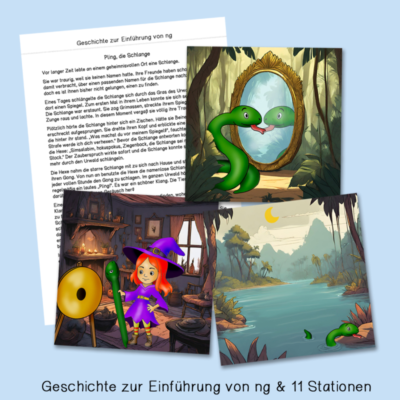 Einführung der Buchstabenverbindung ng (Geschichte & Stationen)